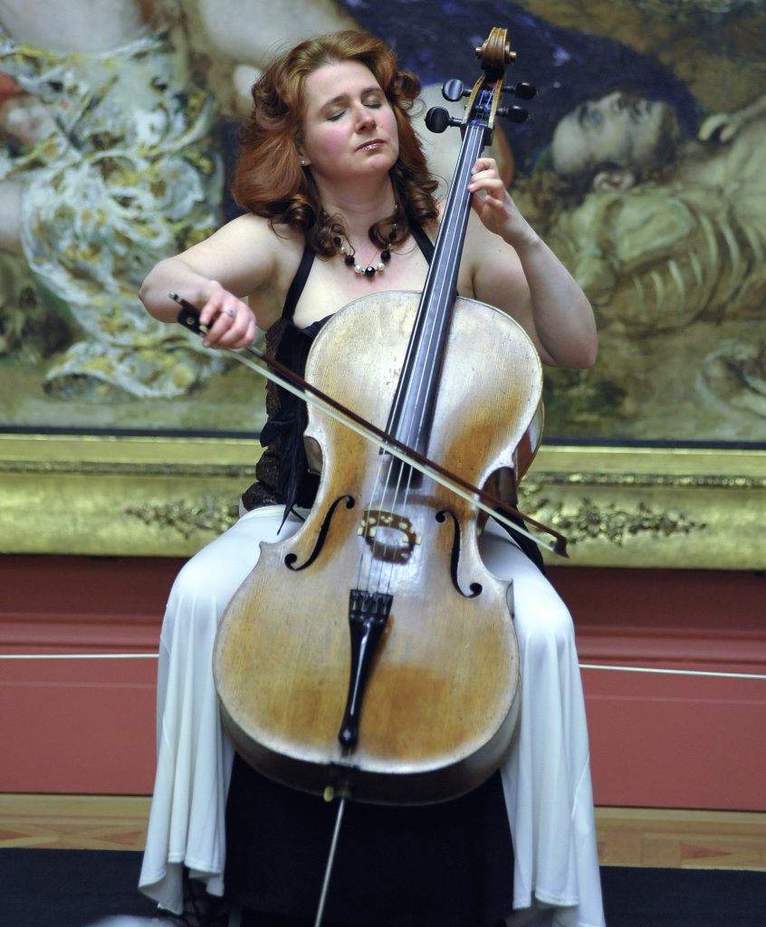Violinist Richard Howarth and ‘cellist Hannah Roberts (Trio Melzi ...